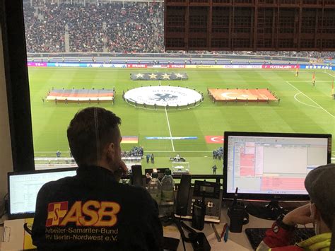 Länderspiel Deutschland gegen Türkei ASB Regionalverband Berlin Nordwest e V