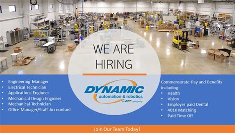 Dynamic Automation And Robotics On Linkedin Nationjobactionday Job