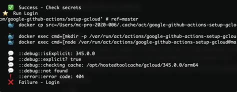 Unable To Install Gcloud Sdk On M Macbook Issue Google Github Actions Setup Gcloud