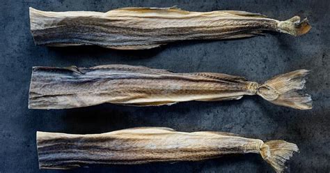 El Bacalao Seco Mar De Noruega Seafood From Norway