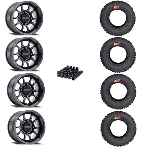 15 Method Mr409 Black And 32 Gmz Ivan Stewart Wheel And Tire Package