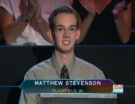 Matt Stevenson Who Wants To Be A Millionaire Wiki Fandom