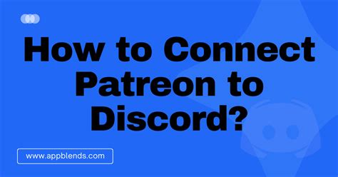 How To Connect Patreon To Discord