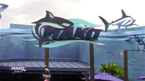 Mako Review Seaworld Orlando Bandm Hyper Coaster Youtube