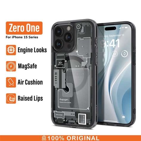 Promo Case Iphone 15 Pro Max Plus Spigen Ultra Hybrid Zero One Magsafe