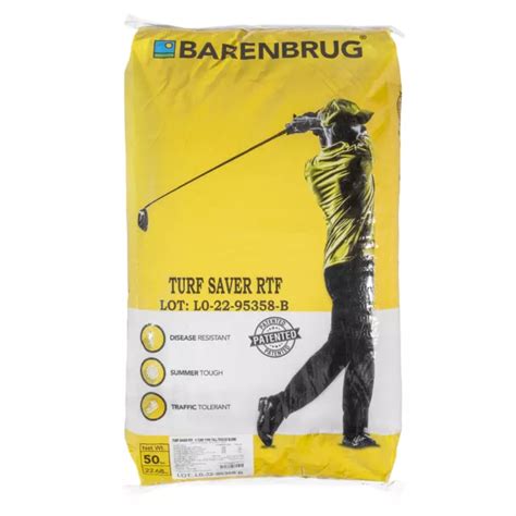Barenbrug Rtf High Quality Turf Type Tall Fescue Blend 50 Pounds Eur