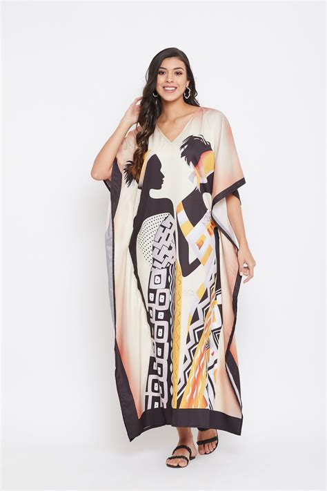 Oussum Womens Plus Size Boho Maxi Kaftan Dress Kimono Sleeve Summer