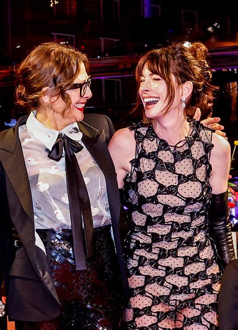 PICS Anne Hathaway Rocks Daring Naked Dress At Premiere