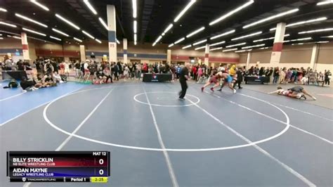 215 Lbs Cons Round 4 Billy Stricklin Nb Elite Wrestling Club Vs Aidan Mayne Legacy