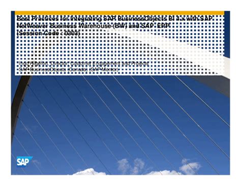 pdf best practices for integrating sap businessobjects bi 4 x with