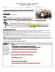 AMSCO CH 13 Reading Guide THIS IS AN OPTIONAL BONUS ASSIGNMENT