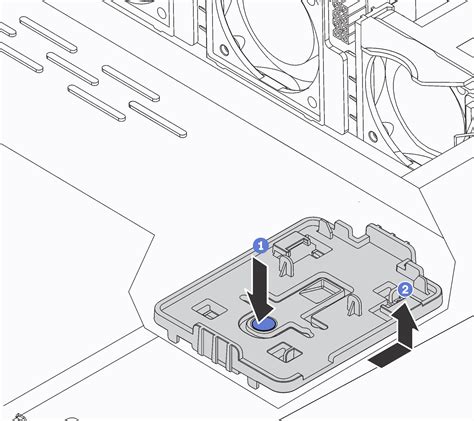 Install The Raid Super Capacitor Module On The Chassis Thinksystem Sr635 Lenovo Docs