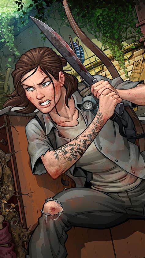 Ellie The Last Of Us Part 2 The Last Of Us Part Ii Video Game