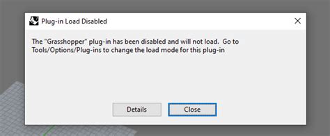 Grasshopper Plugin Do Not Load Grasshopper McNeel Forum
