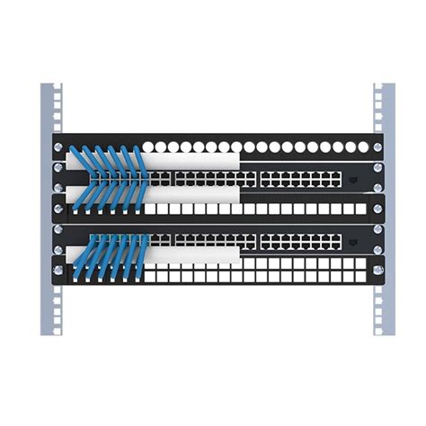Administrador De Cable De La Barra De Gestión De Cables Para Gabinetes