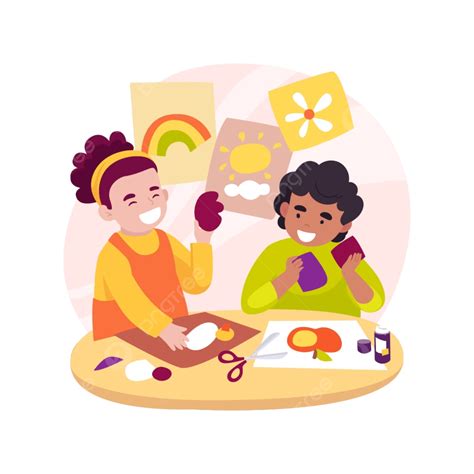 종이 콜라주 절연 만화 벡터 일러스트 레이 션 만들기 판지 장식 시트 Png 일러스트 및 벡터 에 대한 무료 다운로드 Pngtree