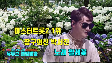 미스터트롯2 1위 가수 박서진 장구의신 노래 찔레꽃 Youtube