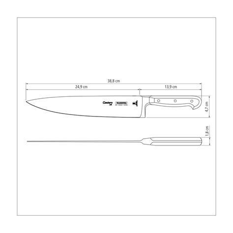 Tramontina Century 10 Chef S Knife With Stainless Steel Blade And