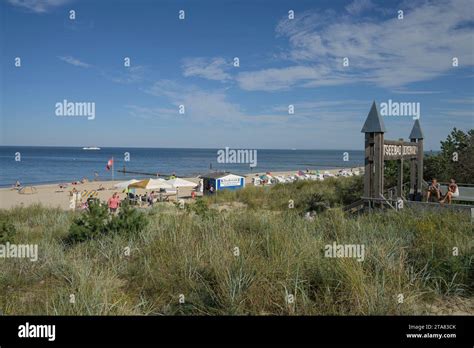Dünen Strand Ostseebad Ückeritz Usedom Mecklenburg Vorpommern
