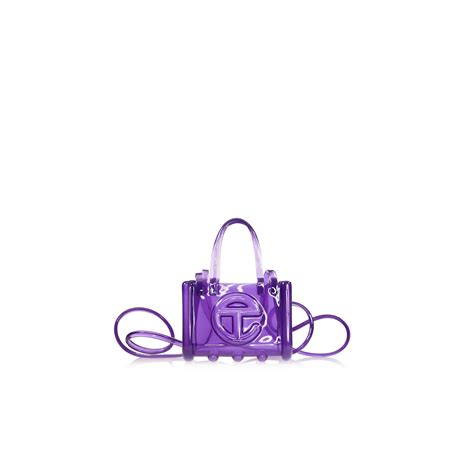 Melissa X Telfar Small Jelly Shopper Purple