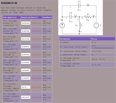 Solved Use The Node Voltage Method To Find The Phasor Values Chegg