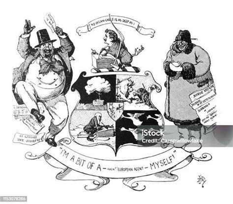 영국 풍자 만화 만화 캐리 커 처 일러스트팔의 코트빌럼 요하네스 Leyds보어 전쟁 1880 1889 년에 대한 스톡 벡터 아트 및 기타 이미지 1880 1889 년