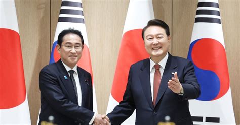 기시다 “尹 신뢰 힘 합쳐 새로운 시대 열것”