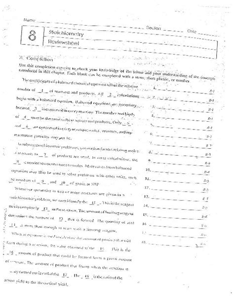 Stoichiometry Test Review By All Your Chemistry Needs Tpt
