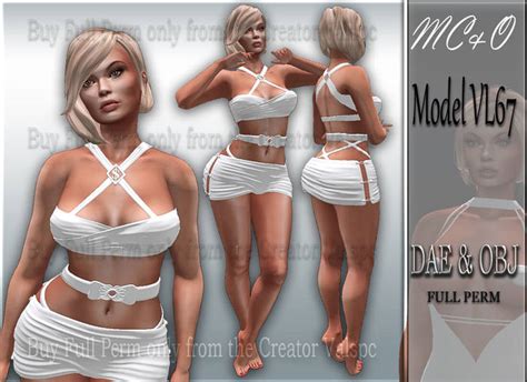 Second Life Marketplace Model Vl67 Dae Obj