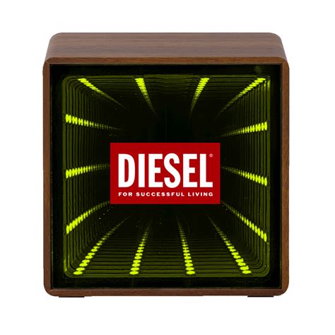 Orbit Wood Grain Mirror Light Up Speaker