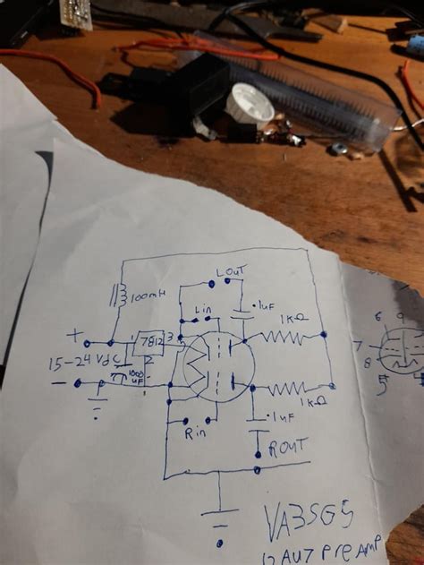 12au7 Preamp Schematics Relectronics