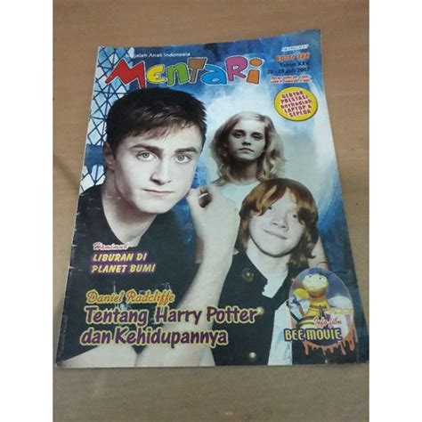 Jual Majalah Mentari Edisi Harry Potter Original Preloved Majalah