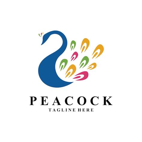 Premium Vector Vector Illustration Peacock Silhouette Design Peacock