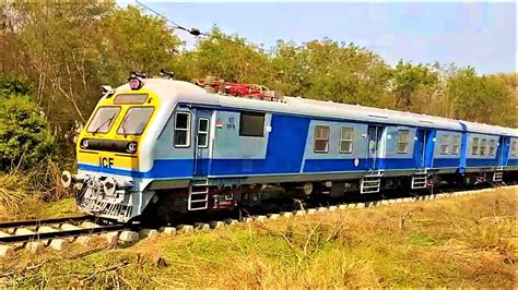Brand New MEMU Train Modern ICF 3 Phase Rake YouTube