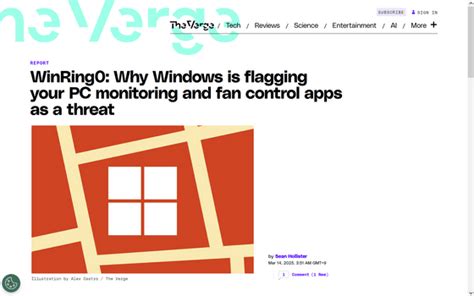 Why Does Windows Consider Fan Control Software To Be Dangerous GIGAZINE