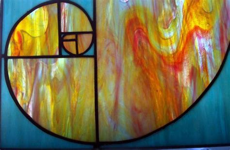 Product Fibonacci Spiral Fibonacci Art Stained Glass Art