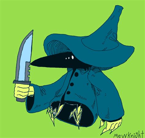 Crow Wizard Casts Knife By Mew Knight On Newgrounds