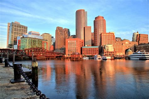 Boston Dünyaca Ünlü Şehirler Kanvas Tablo ARTTABLO