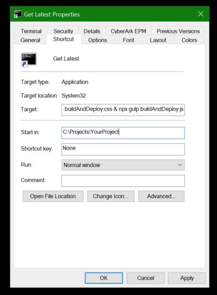Automating Front End Builds With A Windows Shortcut Blogs Perficient