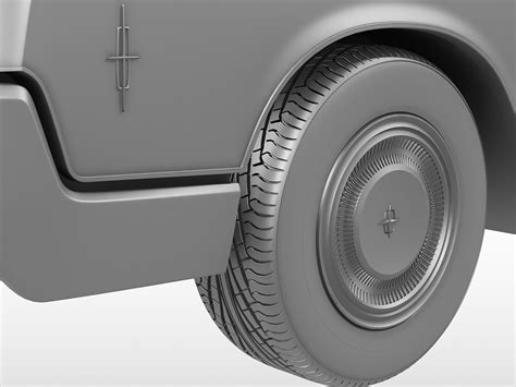 3d continental convertible 1966 model turbosquid 1324624