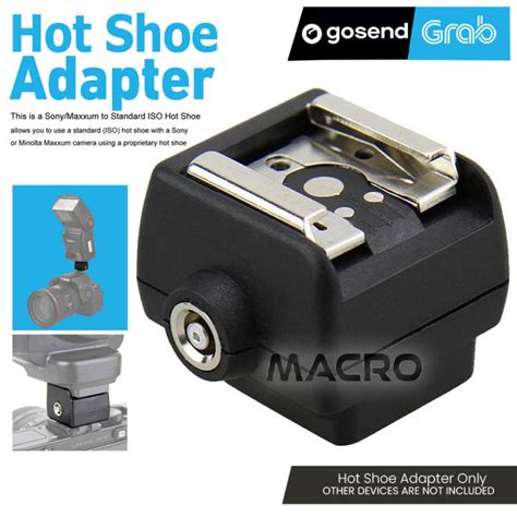 Jjc Hot Shoe Adapter Wireless Flash Controller Jsc 6 Jsc Series