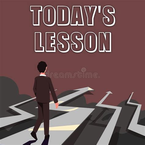 Text Sign Showing Todayand X27s Lesson Internet Concept Ask Assigned