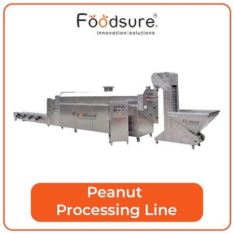 Peanut Processing Machine Roasted Peanuts Plant Manufacturer From New