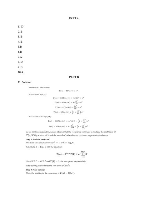 Daa Fj Iset A Key Pdf Time Complexity Computer Science