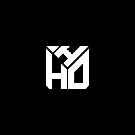 Hho Letter Logo Vector Design Hho Simple And Modern Logo Hho