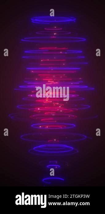 Abstract Cylinder Lines Flowing Background 4k Animation Of An Abstract