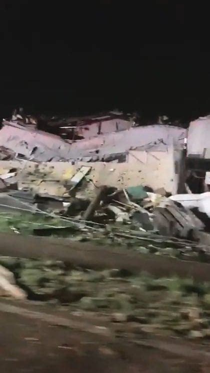 Una tormenta pavorosa los videos del impacto de un tornado gigante en Dayton Ohio que dejó