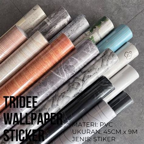 Jual Wallpaper Stiker Tridee Wallpaper Sticker Candy Bear Jakarta