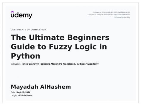 Mayada Maya Alhashem On Linkedin Python Fuzzylogic Ai