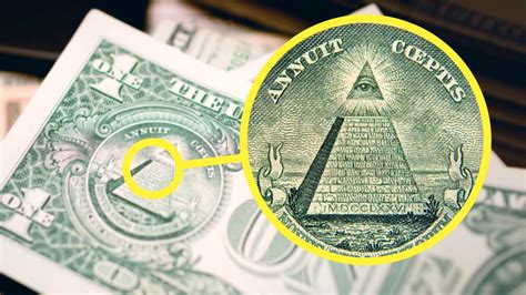 La Piramide Con Locchio Della Provvidenza Sulla Banconota Da 1 Non è